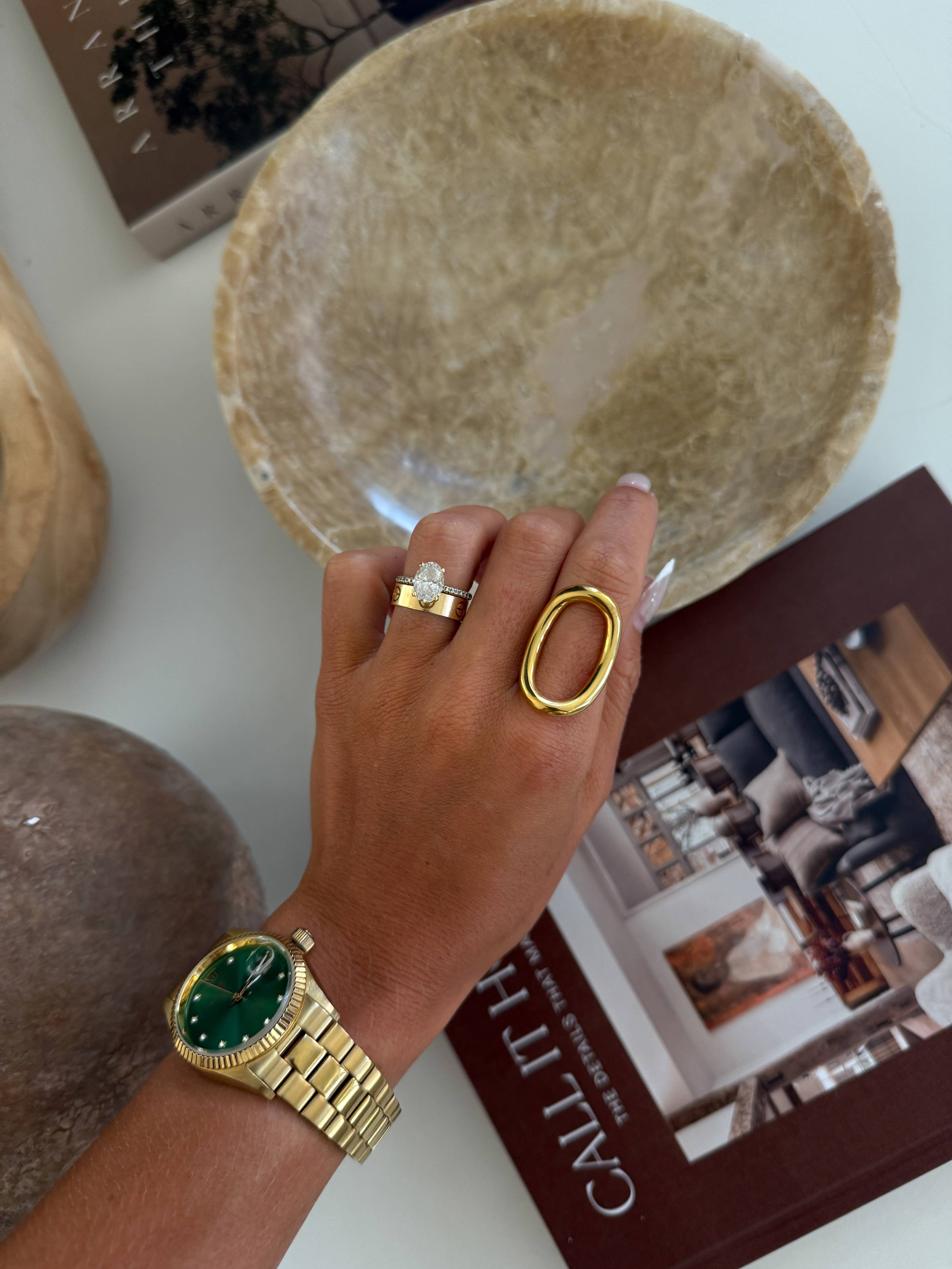 AMANDA RING: SILVER – SKYZ Boutique